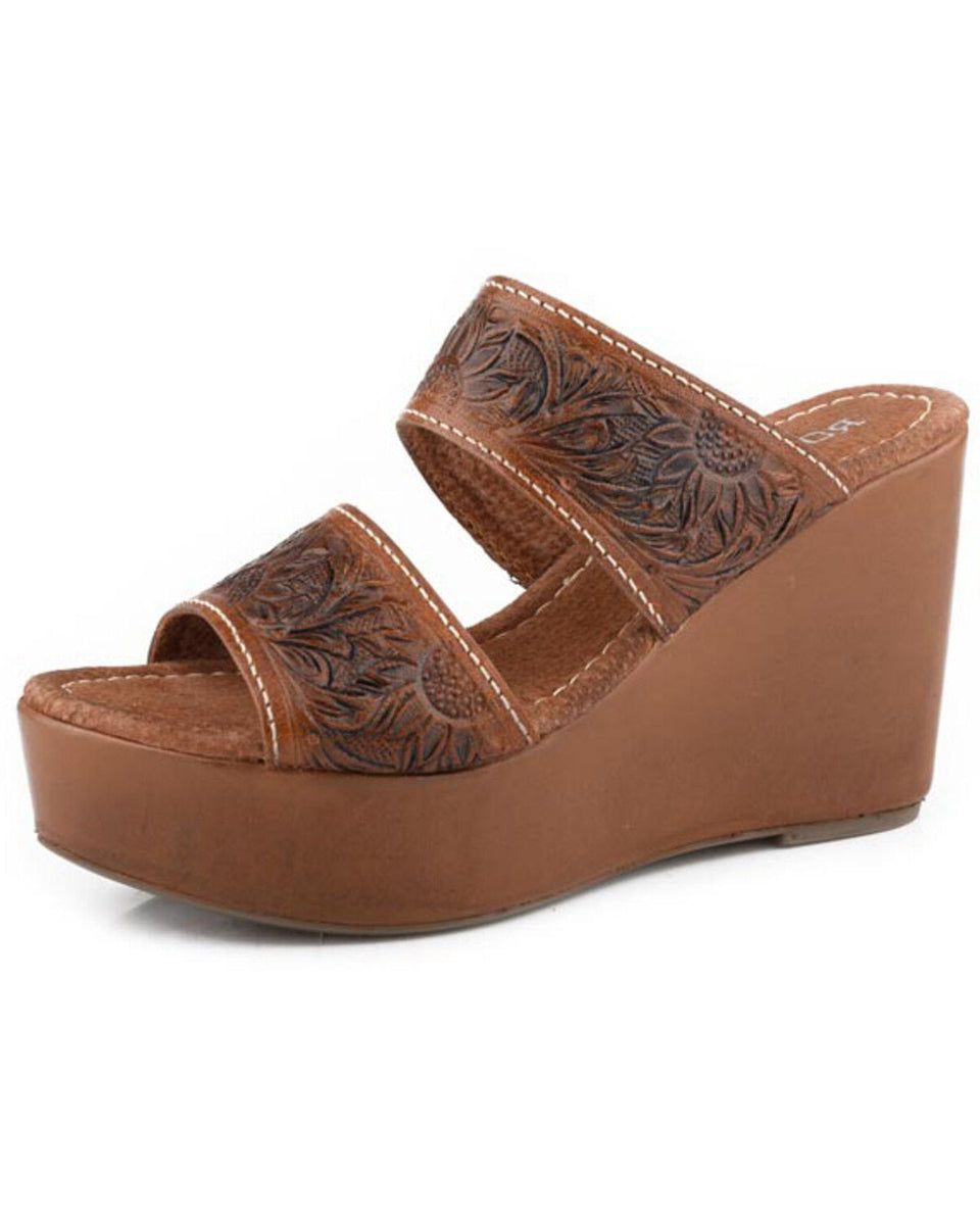 Roper Ladies Wedge Sandal – Dollar Western Wear