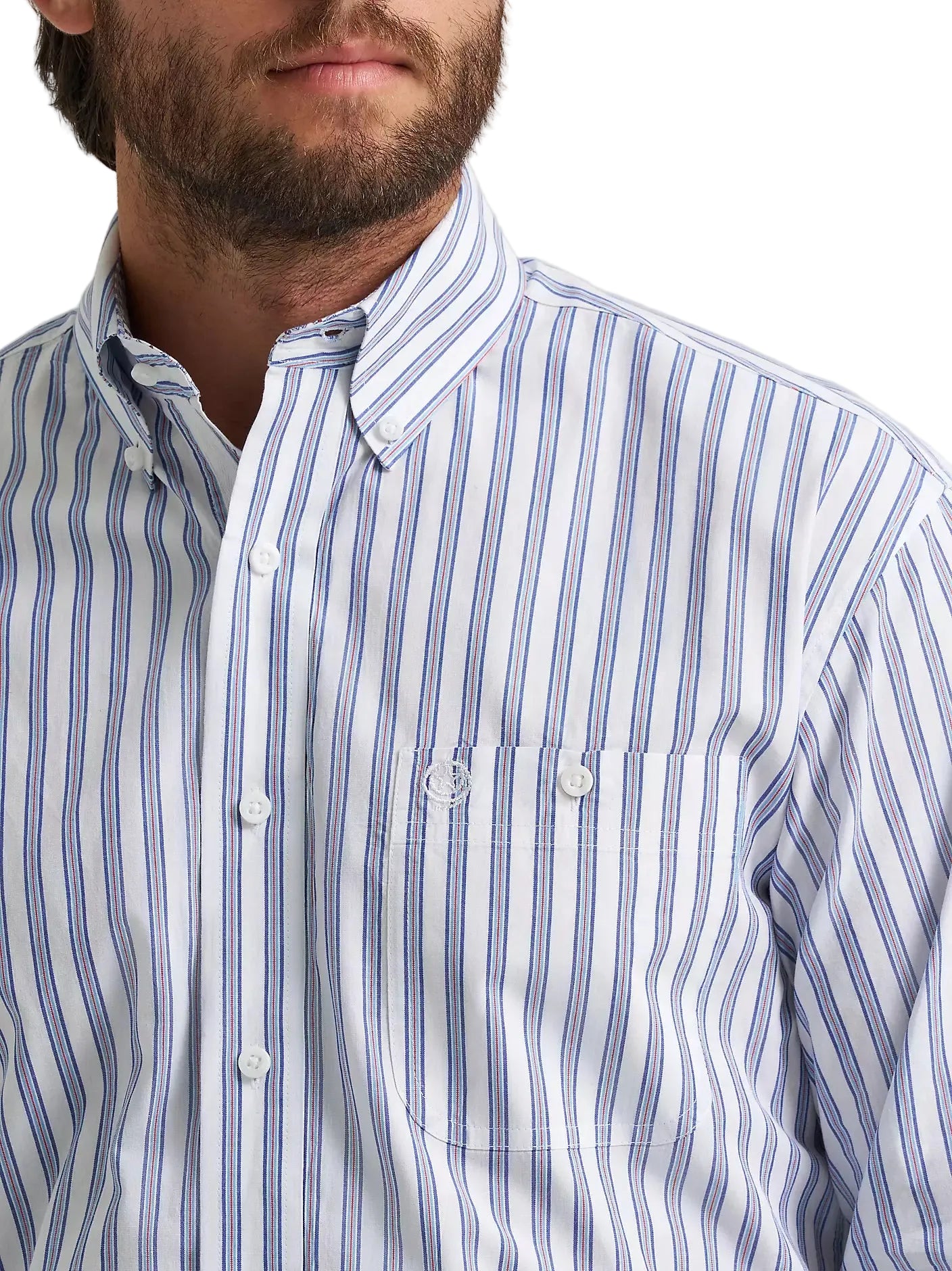 Wrangler George Strait Long Sleeve Men's Button Down Shirt – Dollar ...