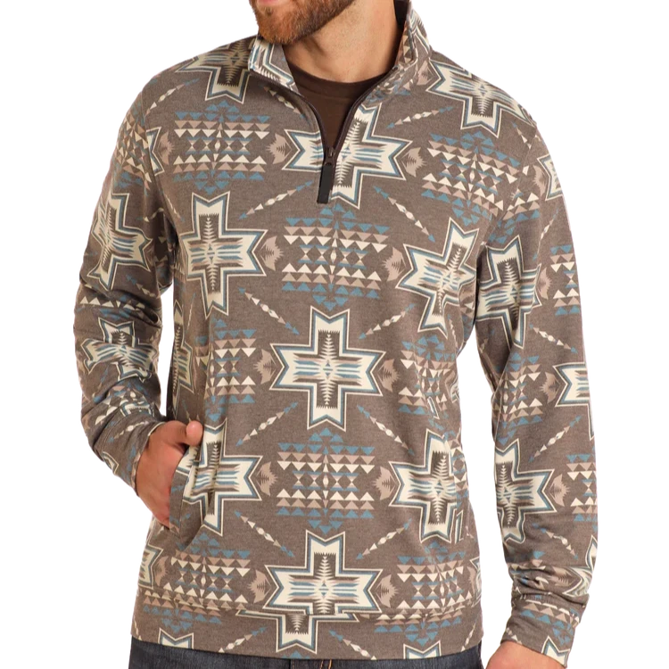 Rock & Roll Aztec Performance Men's Pullover – Dollar Western Wear