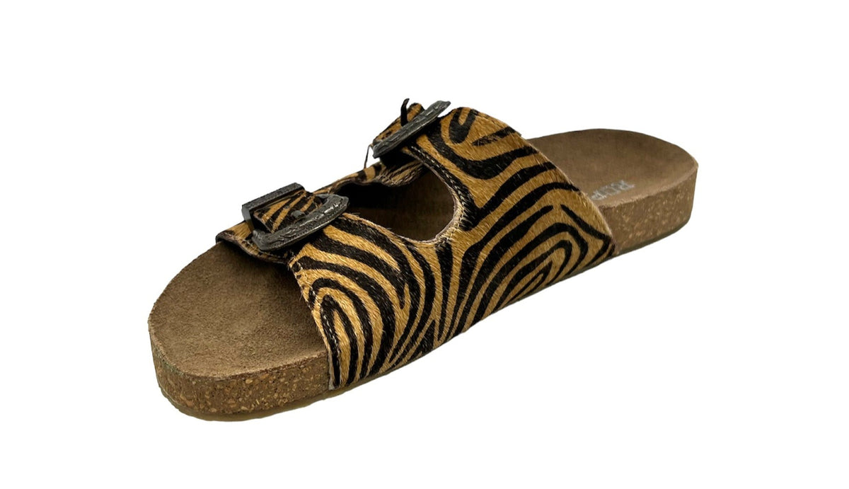 Roper Ladies' Zebra Hide Sandal – Dollar Western Wear
