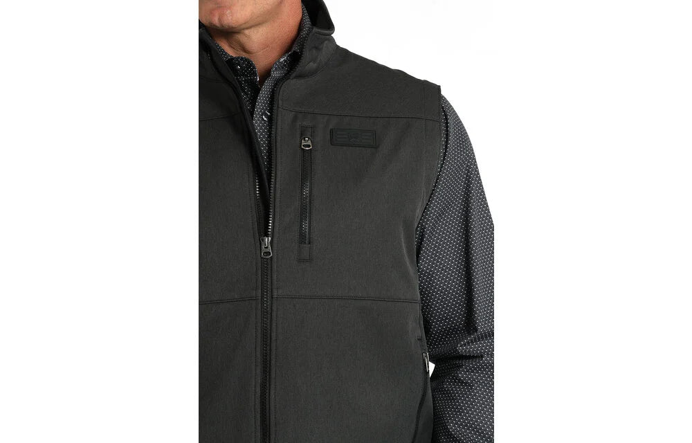 Cinch Men's Bonded Soft Shell Vest Black – Dollar Western Wear