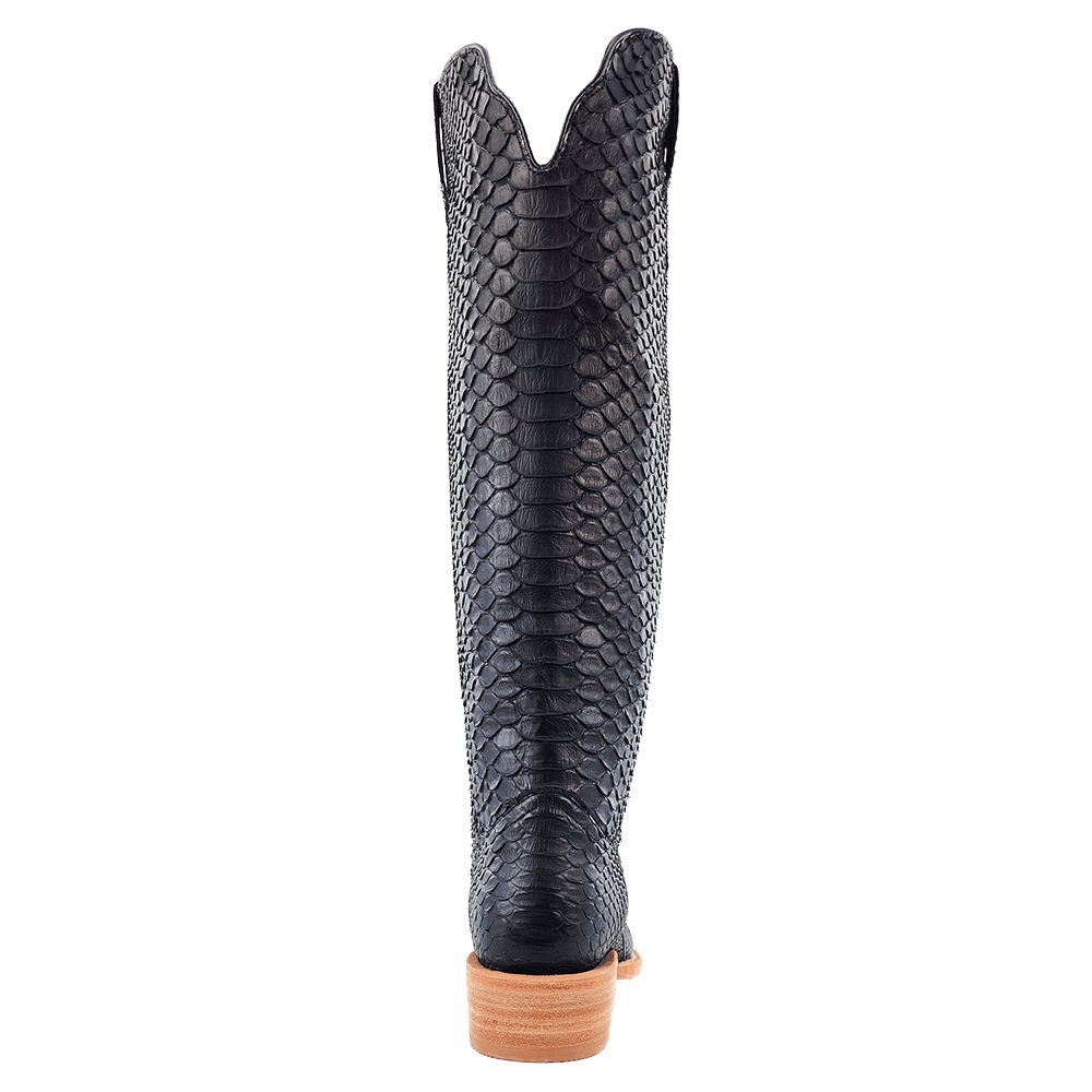 R. Watson Ladies' Black Python Boot – Dollar Western Wear