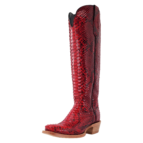 R. Watson Red Python Ladies' Boot – Dollar Western Wear