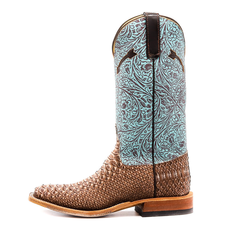 Anderson Bean Exclusive Brown Vintage Python Men's Boot – Dollar ...
