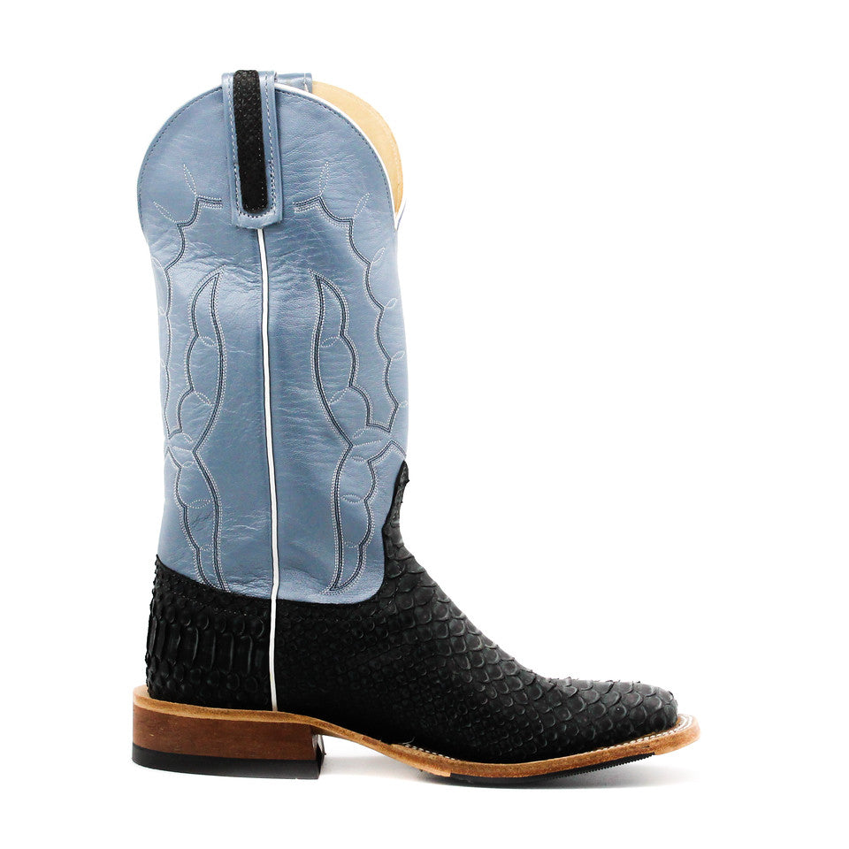 Anderson Bean Exclusive Black Vintage Python Men's Boot – Dollar ...